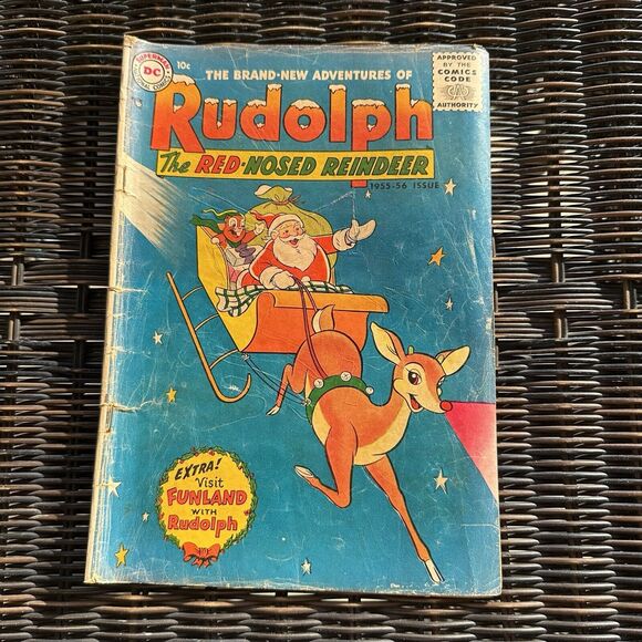 DC Comics | Other | Rudolph The Rednosed Reindeer 95556 Comic Book ...